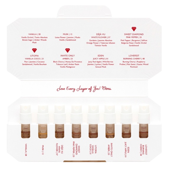 Kayali | Makeup | Huda Kayali Sampler Layering Set 8 Perfumes Included ...
